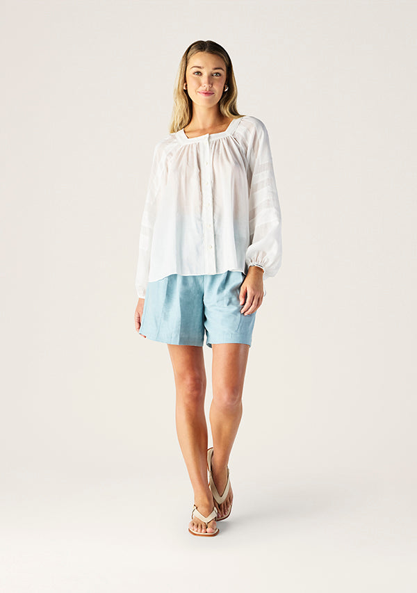 Serafina Linen Shorts | MOS The Label